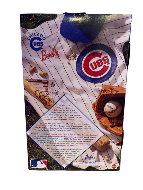 Chicago Cubs Barbie - American Vintage Unlimited