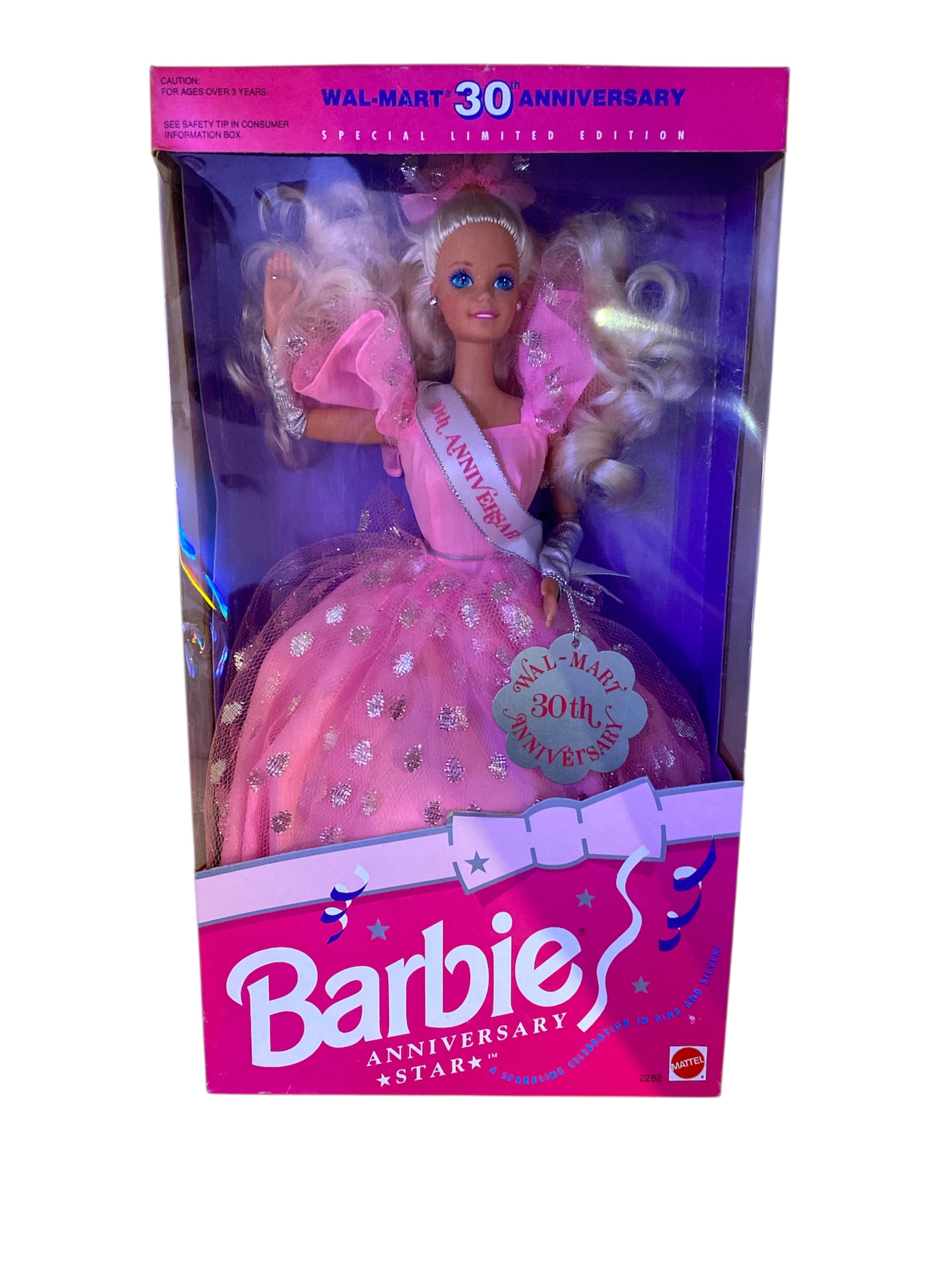 Wal-Mart 30th Anniversary star Barbie - American Vintage Unlimited