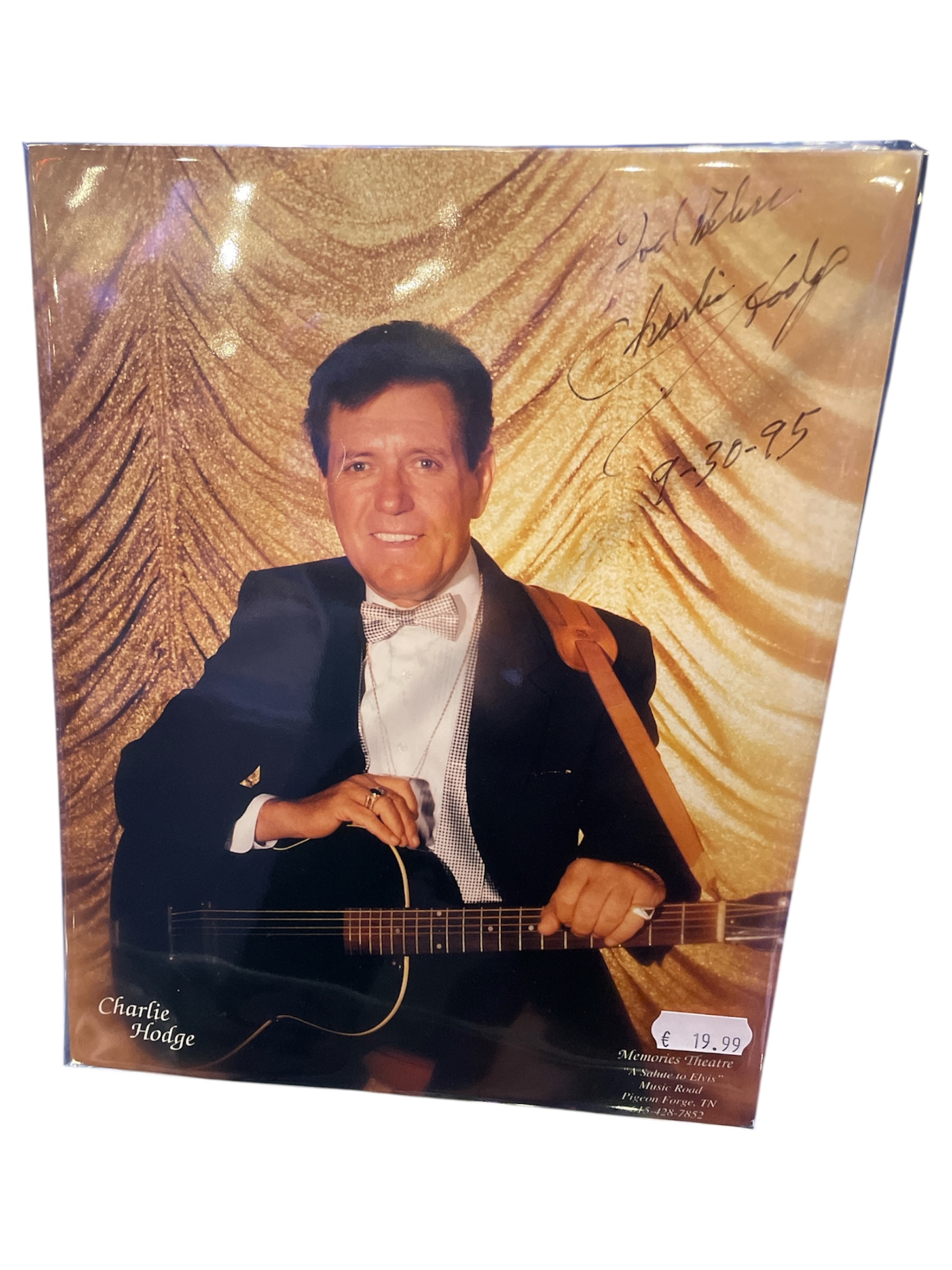 Charlie Hodge Singed Picture - American Vintage Unlimited